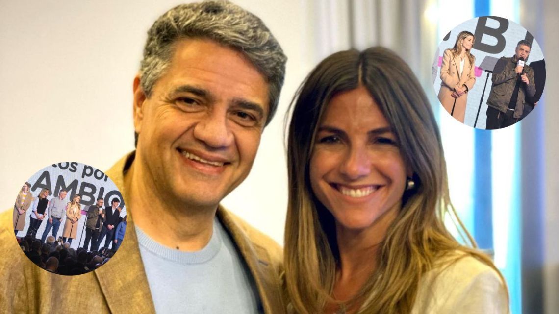 María Belén Ludueña y Jorge Macri desde el búnker: "Gracias mi amor por ...