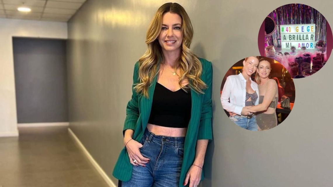 Gege Neumann cumplió 40 y armó una mega fiesta acompañada de Nicole ...