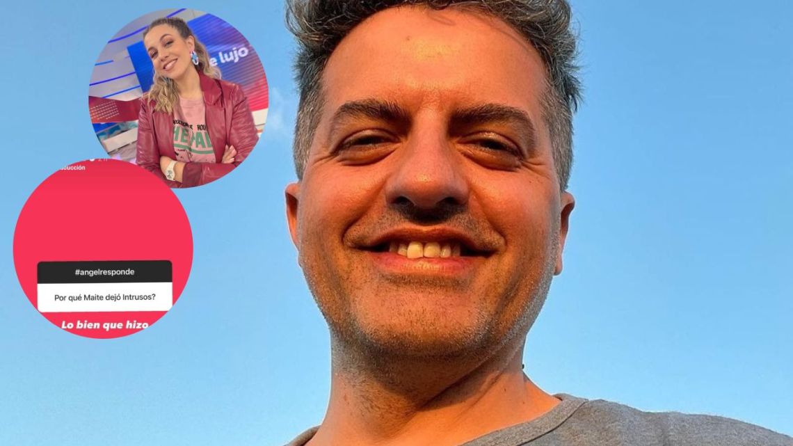 Ángel de Brito y el picante comentario sobre la salida de Maite Peñoñori de Intrusos: “Lo bien ...