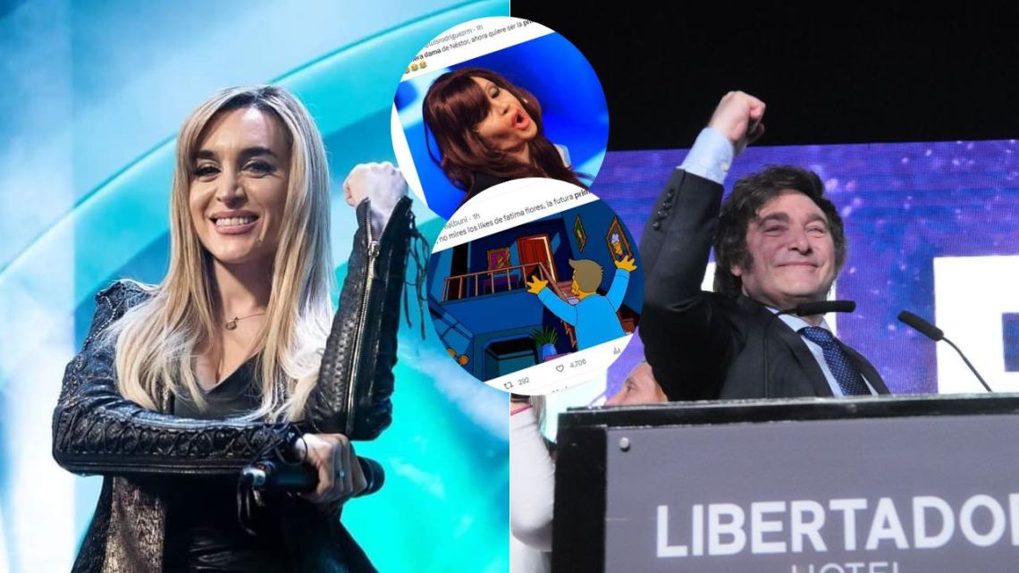 Confirmaron el romance de Fátima Flórez y Javier Milei y aparecieron ...