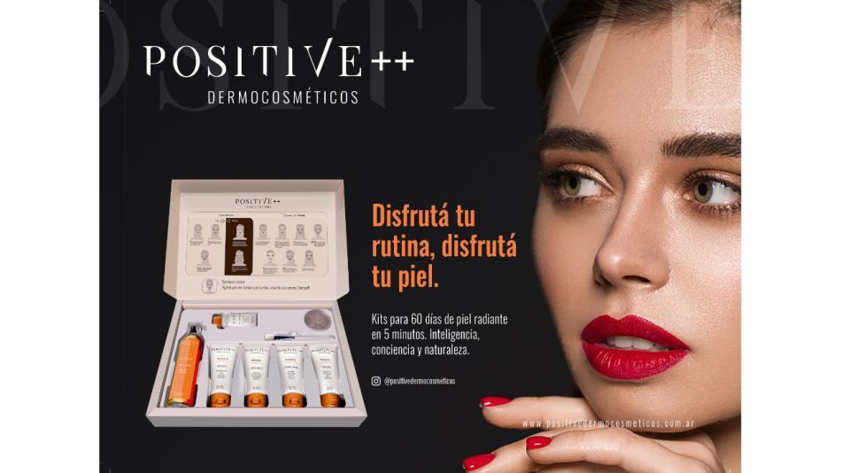 Tu piel radiante en 5 minutos con los kits de Positive++ ...
