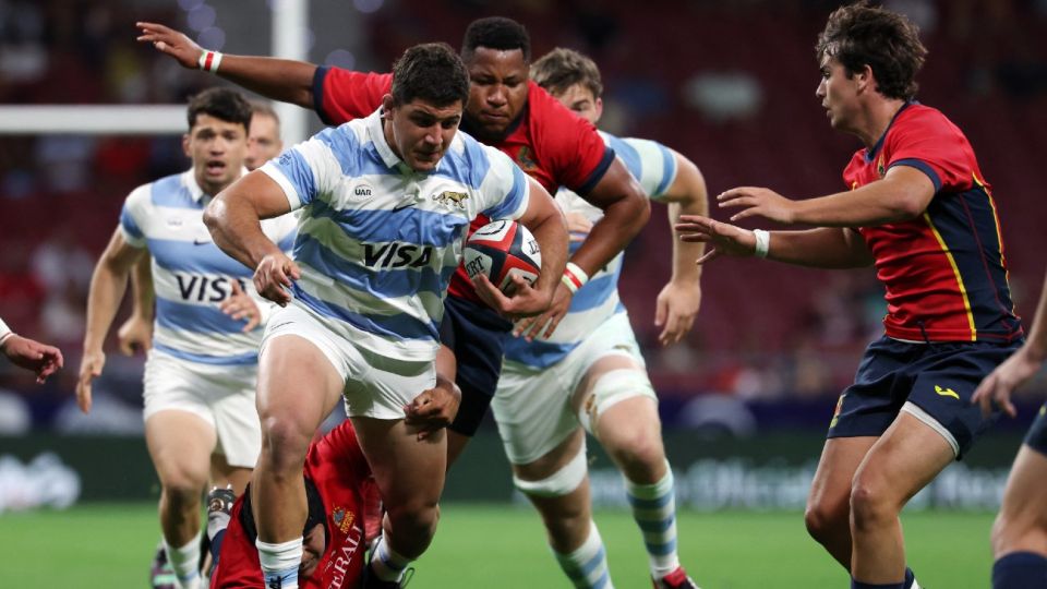 Nine-try Argentina rout Spain in World Cup warm-up | Buenos Aires Times