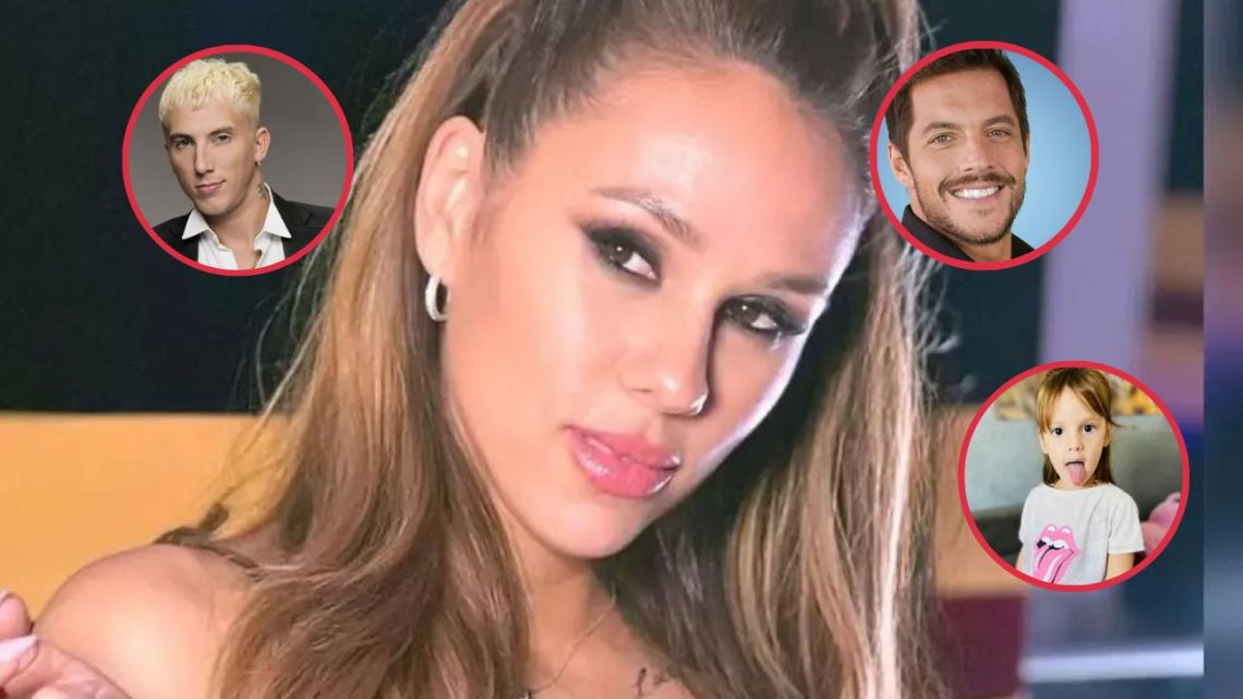 Elena, la hija de Francisco Delgado y Barby Silenzi, festejó su ...