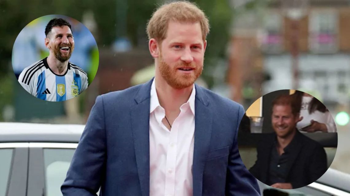 El príncipe Harry en la lista vip de Leo Messi sin Meghan Markle | Caras