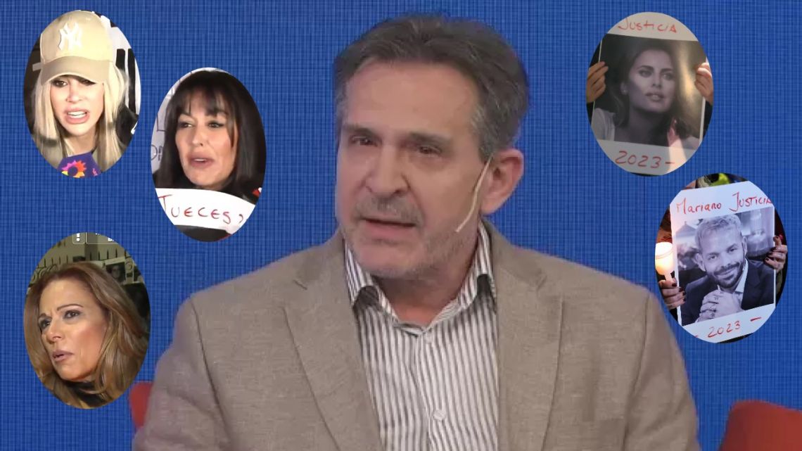 La marcha contra Aníbal Lotocki: Pamela Sosa, Stefy Xipolitakis e ...