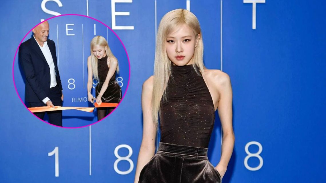 Rosé de BLACKPINK causó impacto en el inauguración de la exposición ...