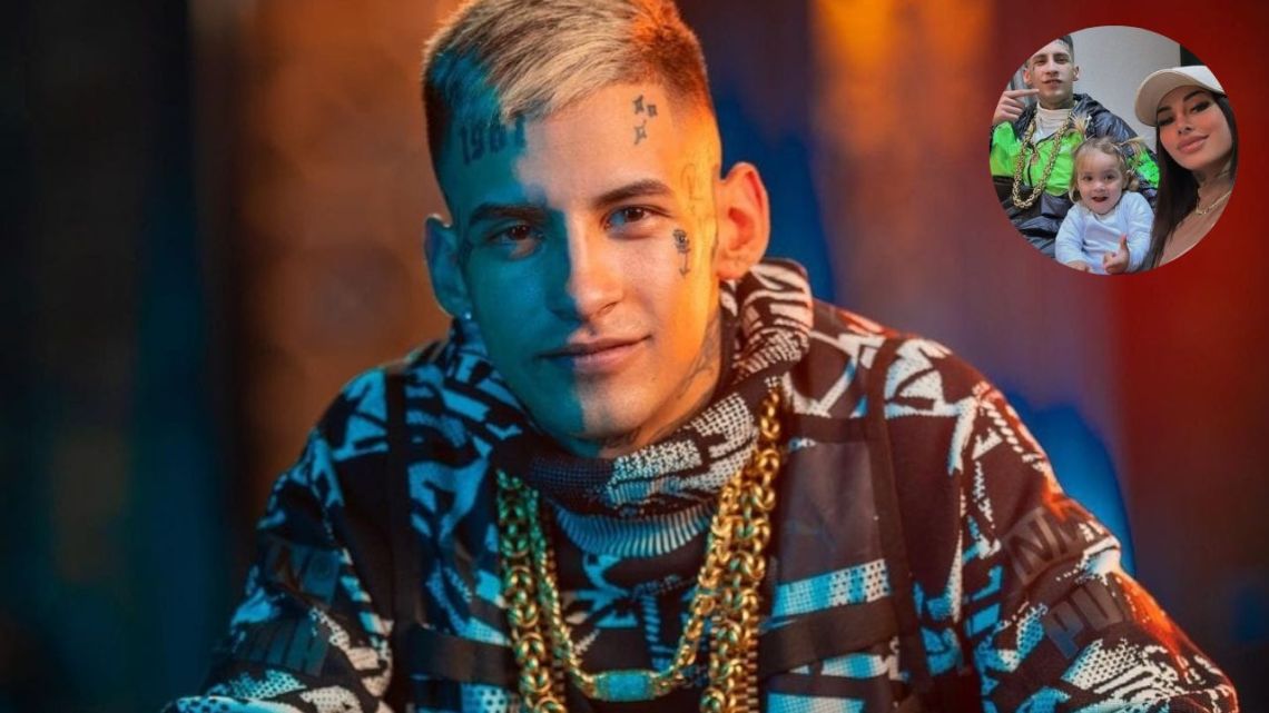 El reencuentro de L-Gante con su hija Jamaica y Tamara Báez: “Muy feliz ...