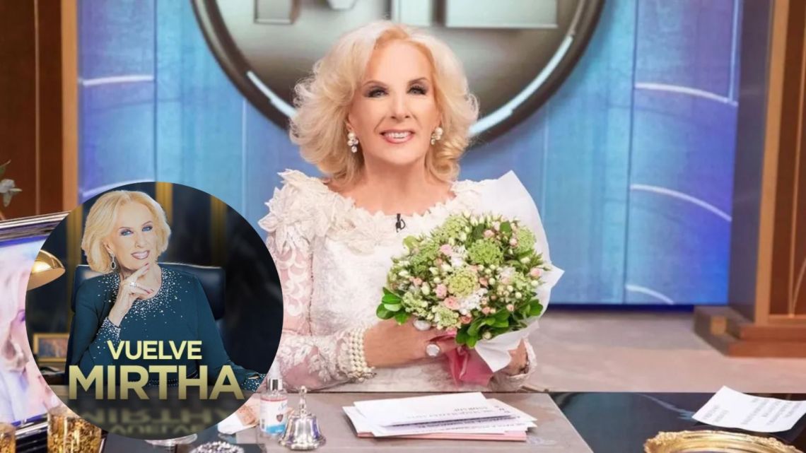 Mirtha Legrand regresará a la televisión argentina el 30 de septiembre ...