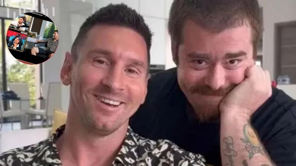 Migue Granados reaccionó al ver que LUZU apoyó su entrevista a Messi ...