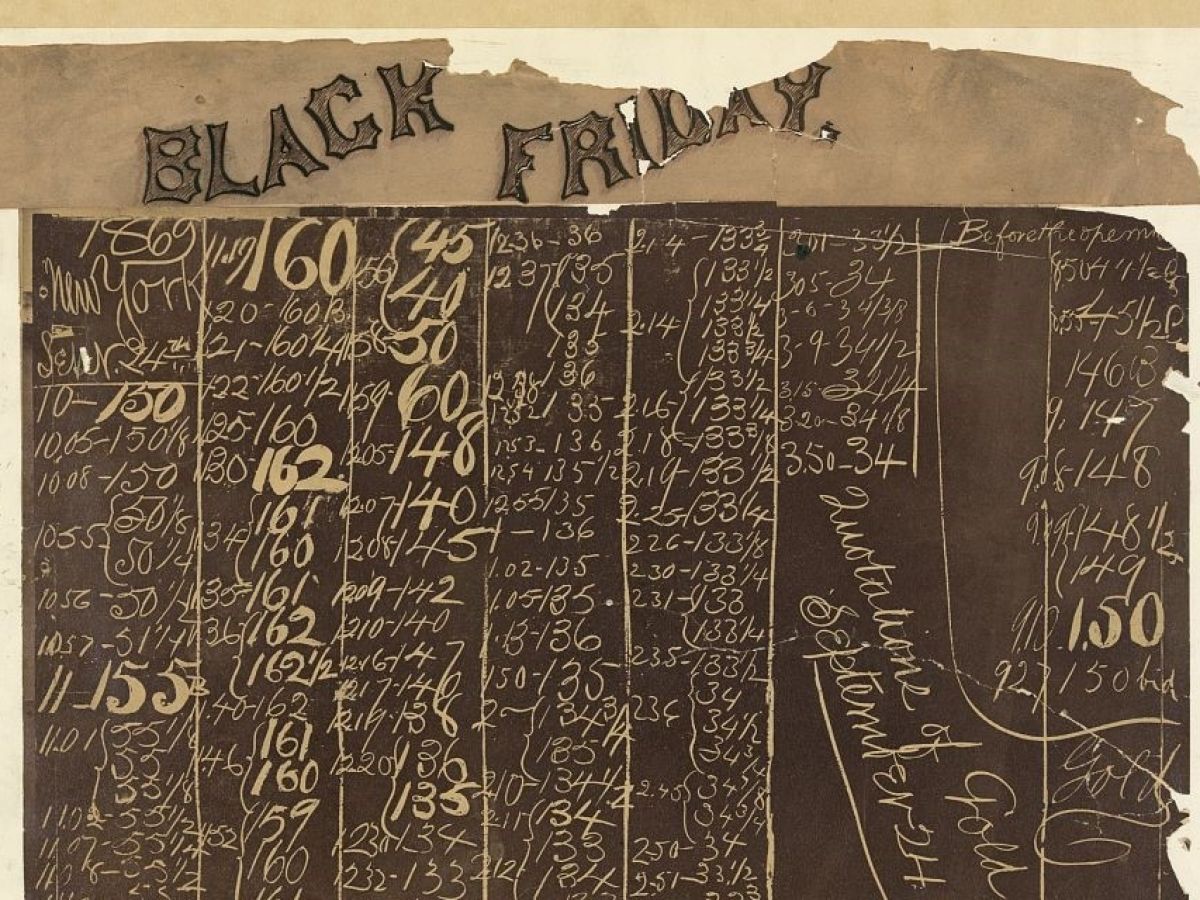 Black Friday: la crisis financiera que hundió el precio del oro | Radio ...