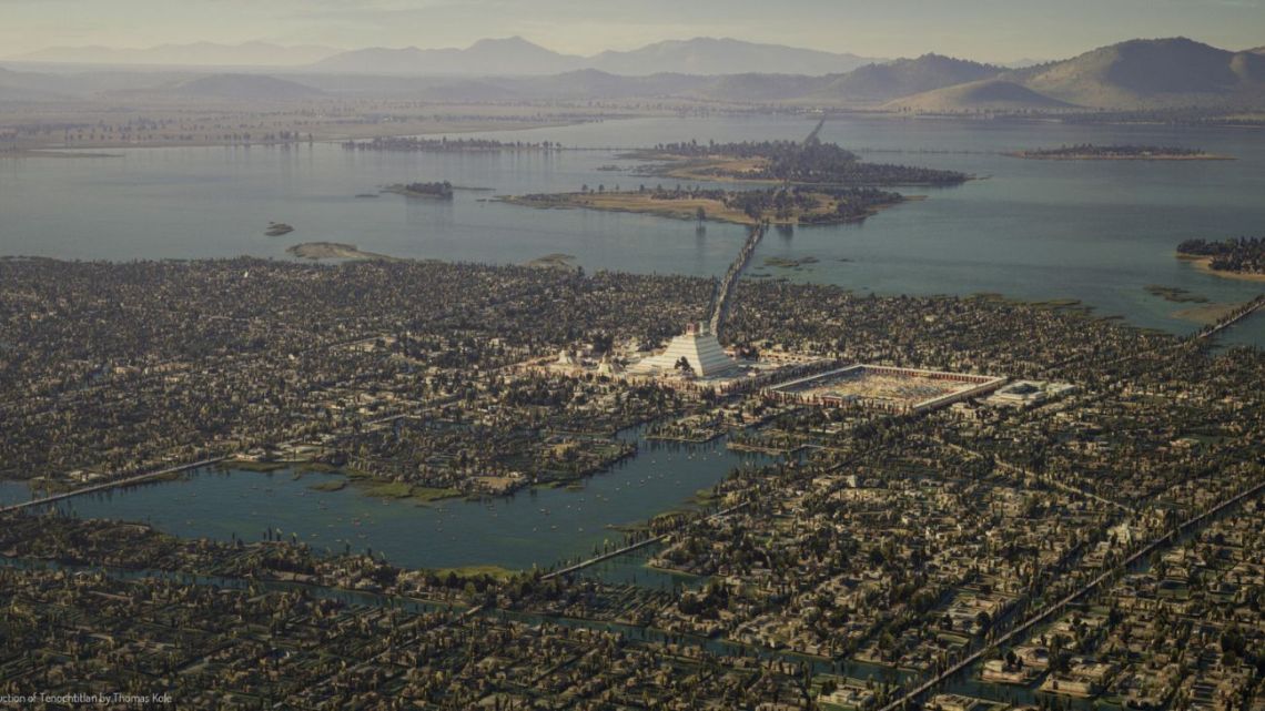 Reconstruyen en 3D a Tenochtitlan, la gran capital azteca | Perfil