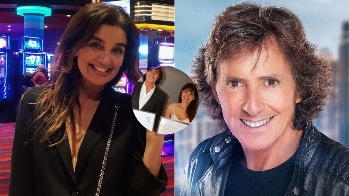 Verónica Varano y Gustavo Bermúdez, se mostraron enamoradísimos arriba ...