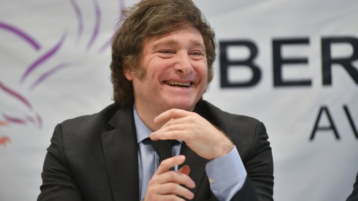 Javier Milei y el día uno de la dolarización | Perfil