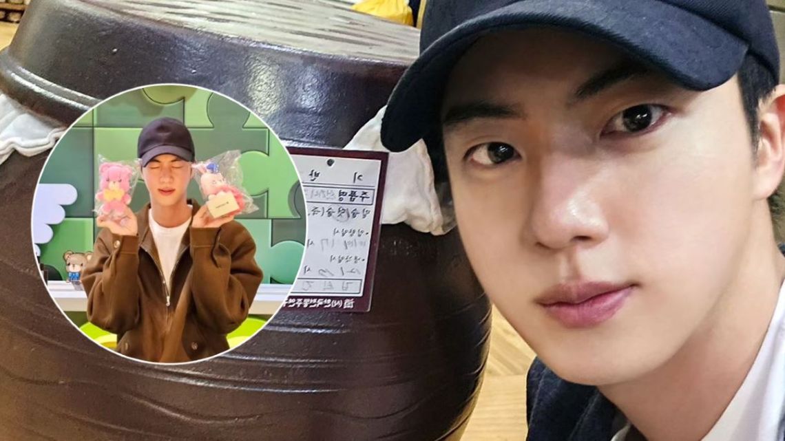 La actualización de Jin de BTS, durante sus vacaciones, que emocionó a ...