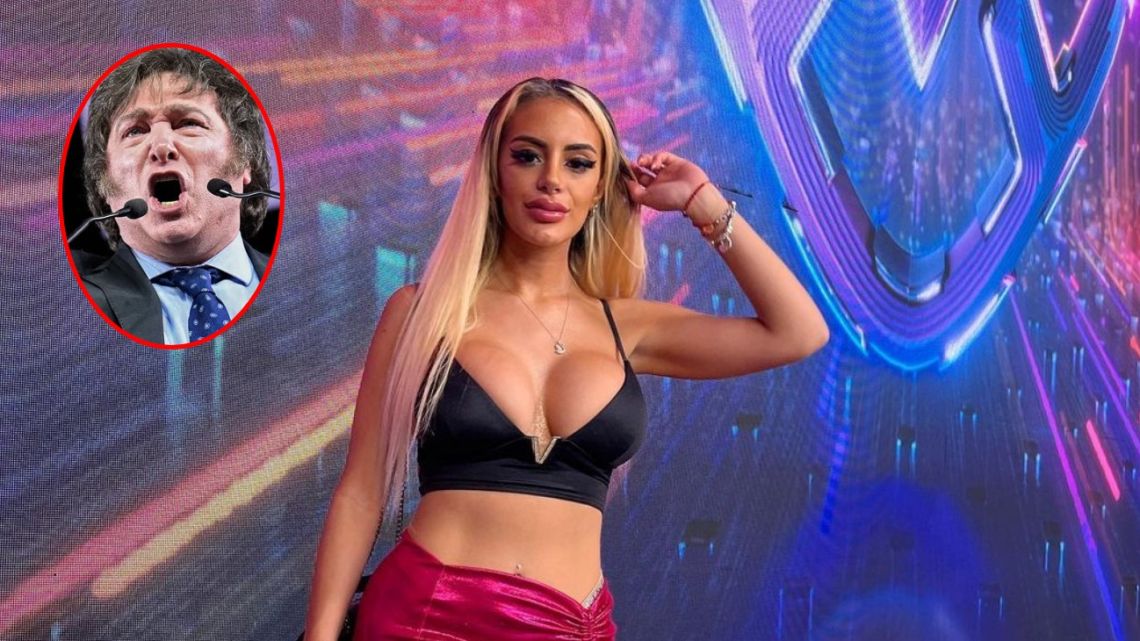 La influencer hot Anto Pane pidió no votar a Javier Milei en medio de una fiesta y se volvió ...