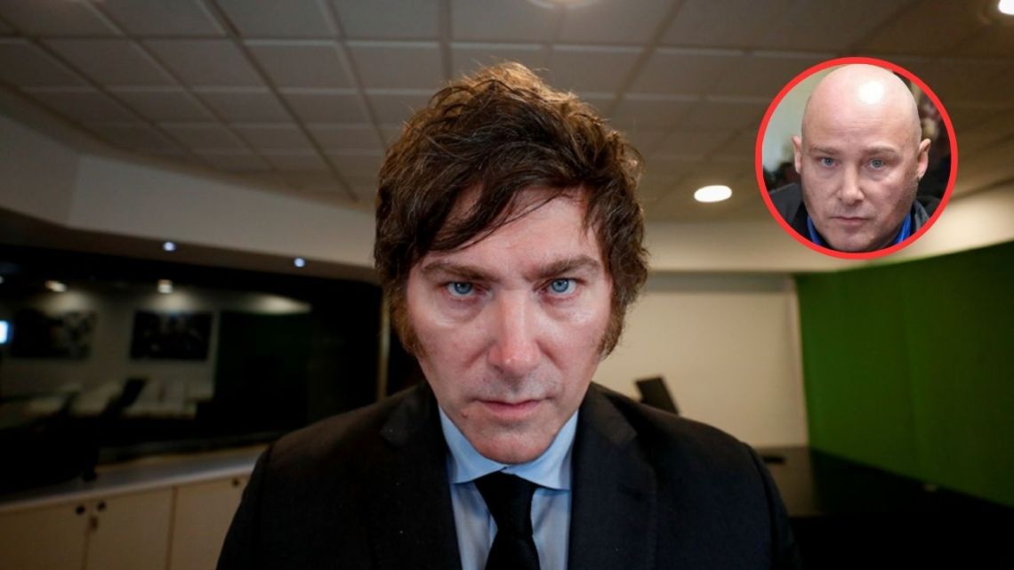 Completamente pelado: la foto de Javier Milei sin peluca, según la ...