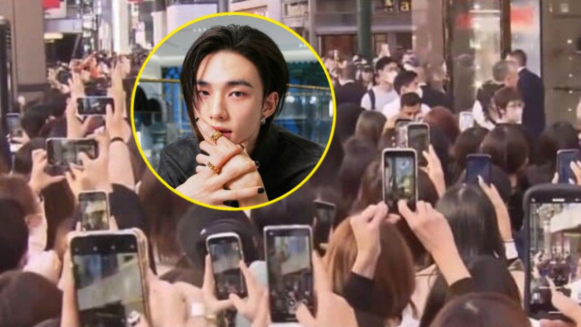 Hyunjin, de Stray Kids, causa conmoción en Tokio durante un evento en medio de una multitud ...