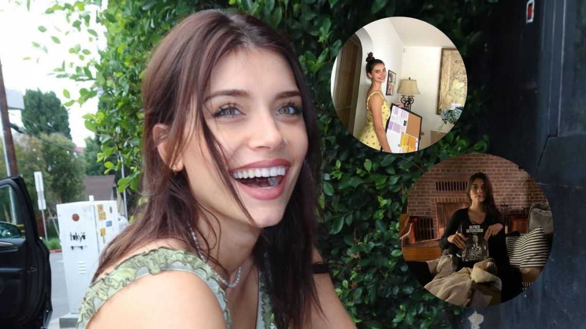 Rodeada de arte y con toques rústicos, la casa de Eva de Dominici en ...