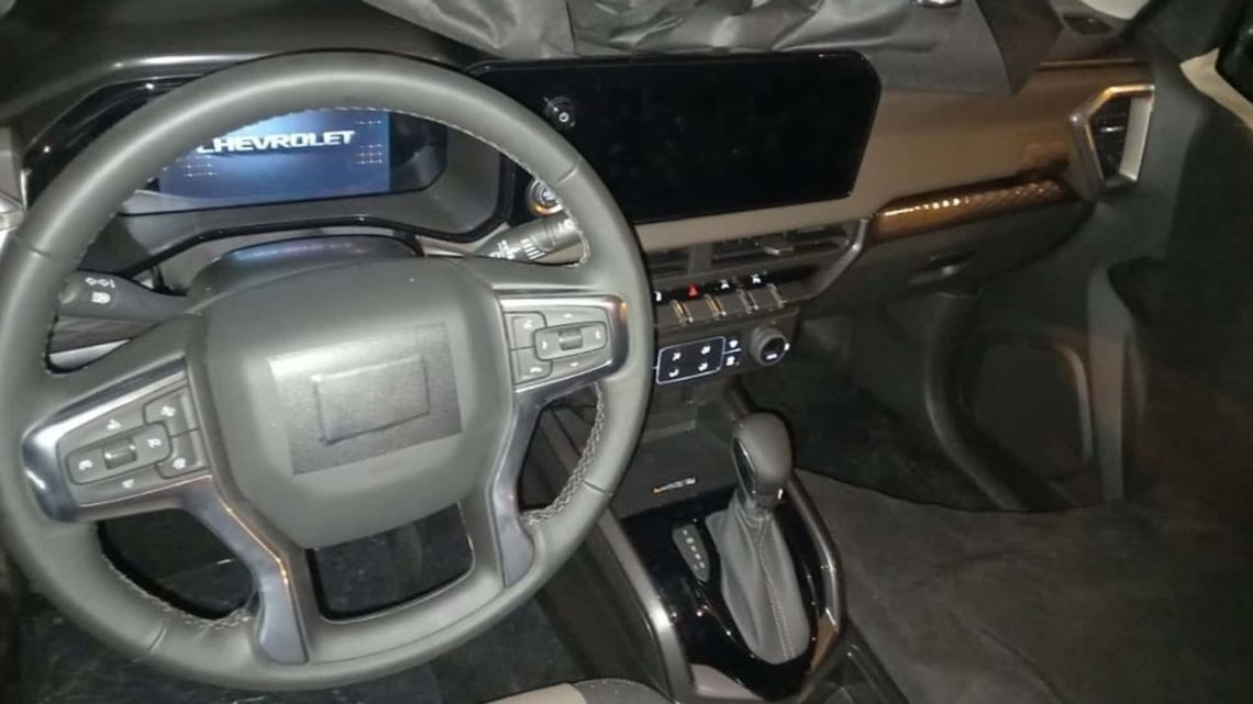 Se filtra el interior de la nueva generación de la Chevrolet S10 ...
