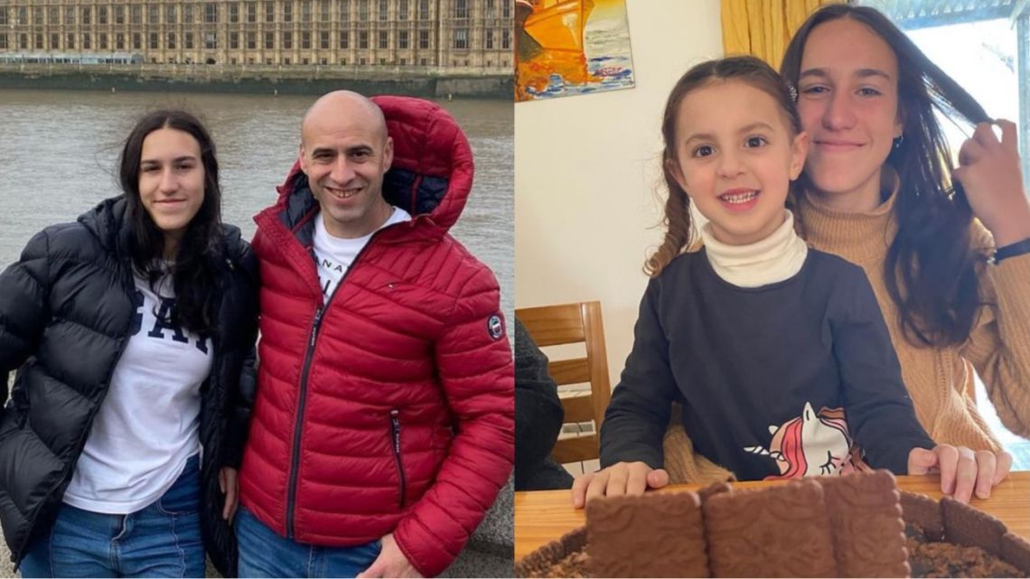 Así están hoy Delfina y Lupe, las hijas de Esteban Trebucq: van juntos ...