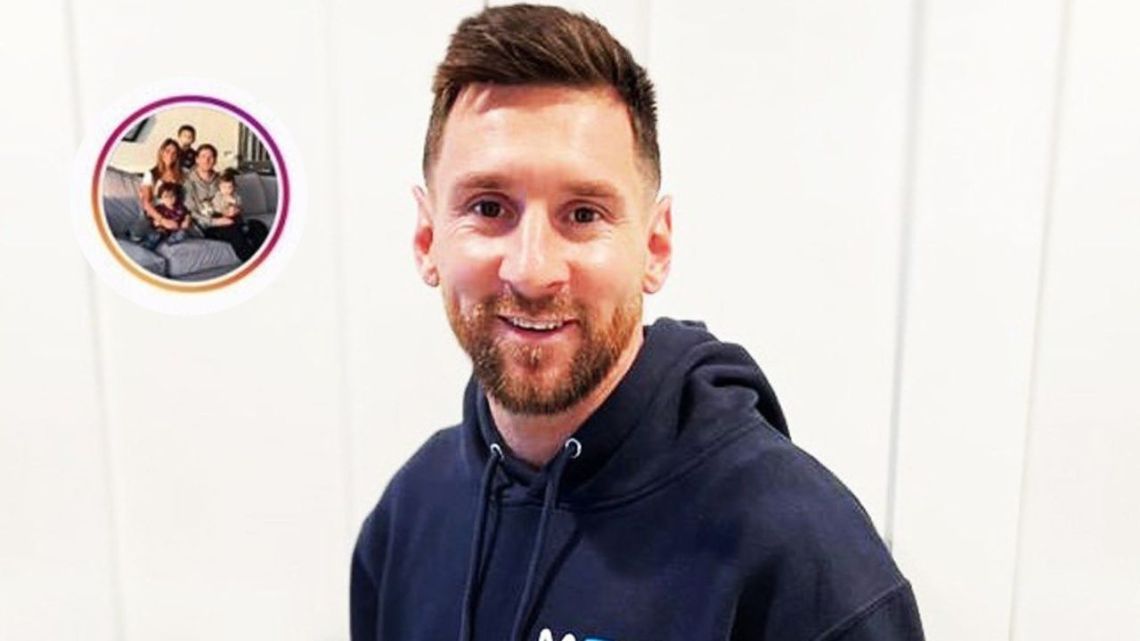 La foto familiar que usaba Lionel Messi de perfil y que decidió remover ...