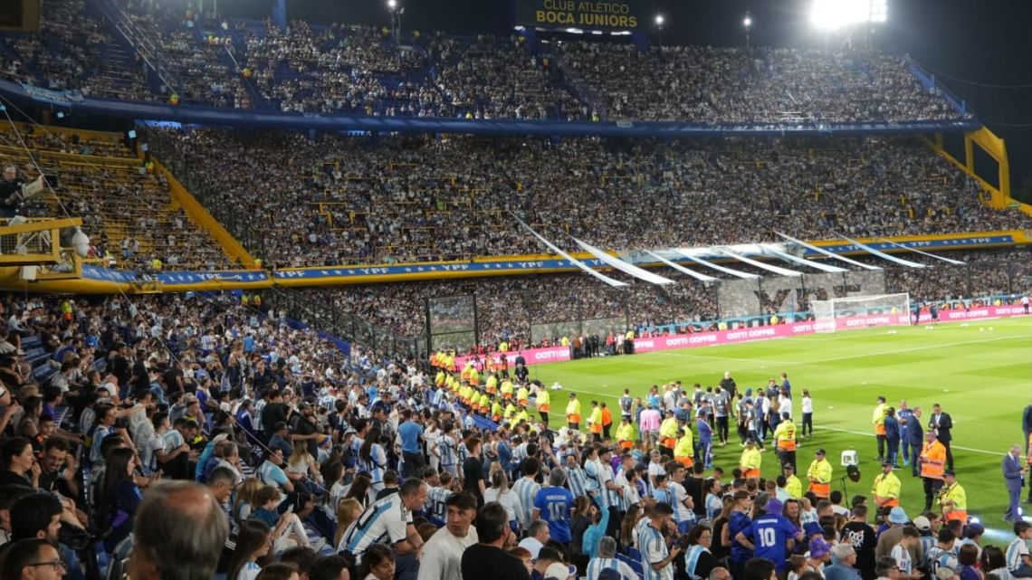 Clausuraron la Bombonera por exceso de aforo y Boca denunció ...