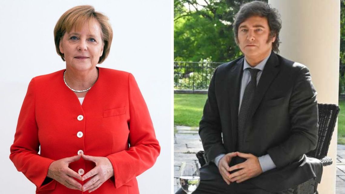 Del “rombo” de Merkel a las manos de Milei | Perfil