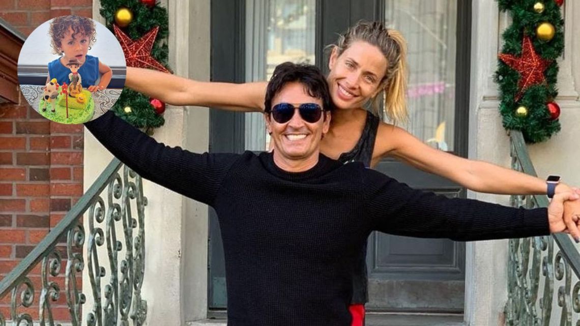 Faustino, el hijo de Sebastián Estevanéz e Ivana Saccani cumplió 2 años ...