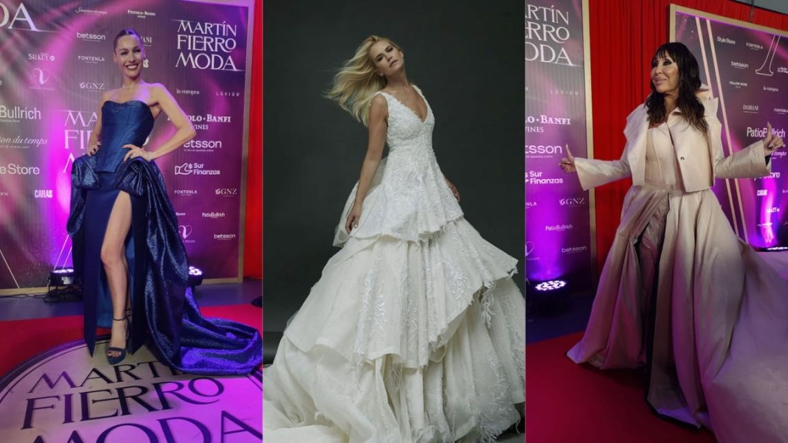 De Pampita a Moria Casán y Valeria Mazza, los vestidos con súper cola ...
