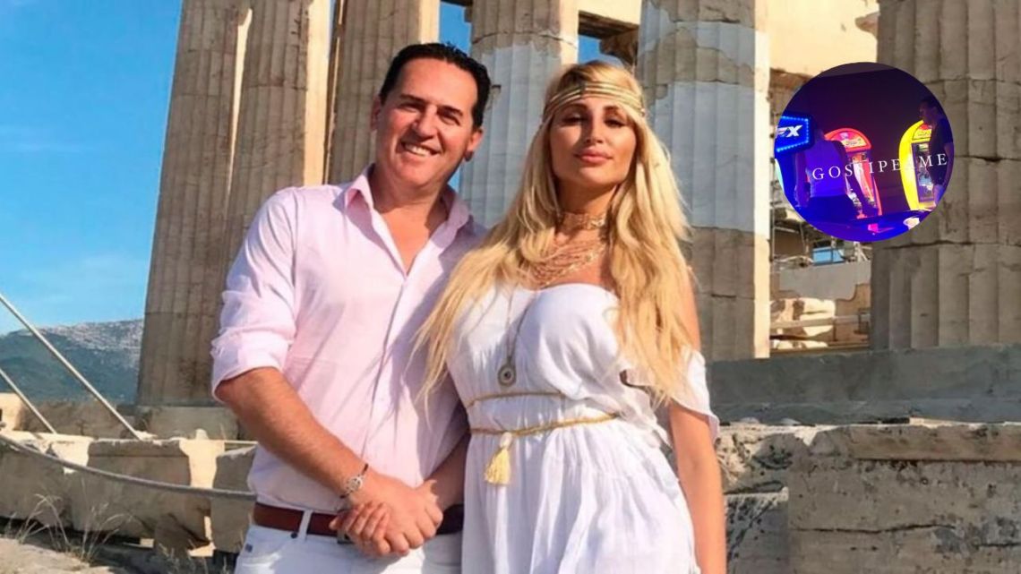 Vicky Xipolitakis y Javier Naselli se mostraron por primera vez junto a ...