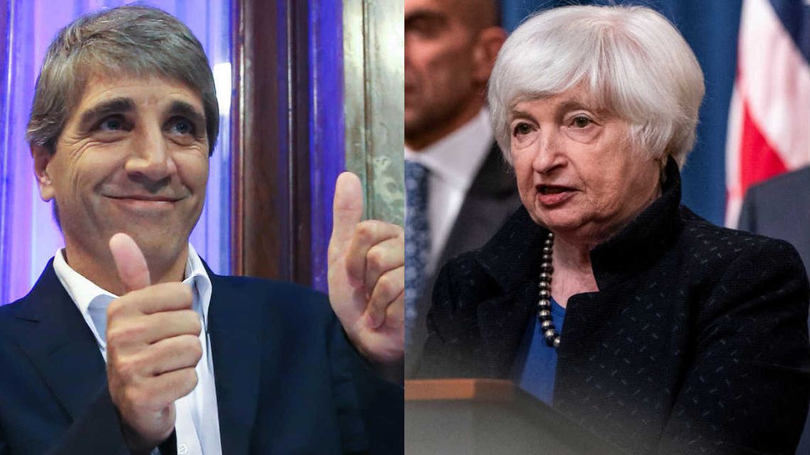 Caputo se reunió con Yellen en San Pablo: respaldo, elogios y ...