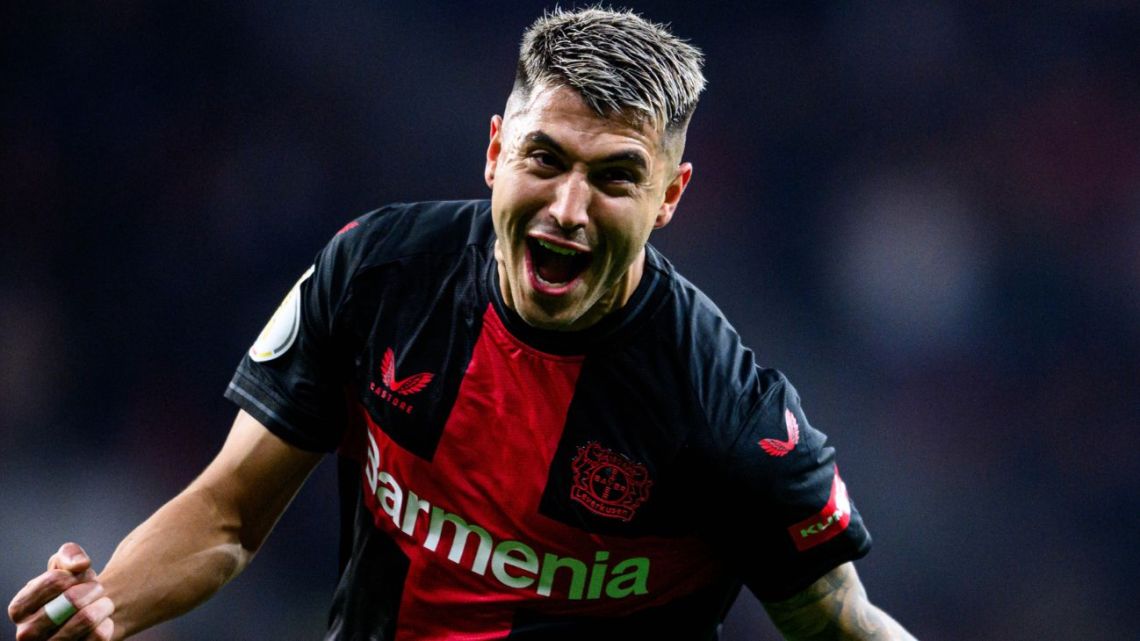Exequiel Palacios fue la figura del Bayer Leverkusen en la ...