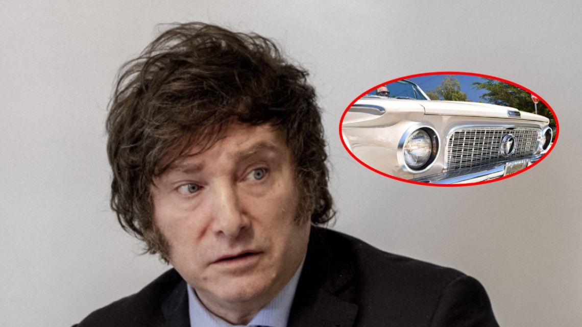 Asunción de Javier Milei: cuál es el auto que usará el presidente ...