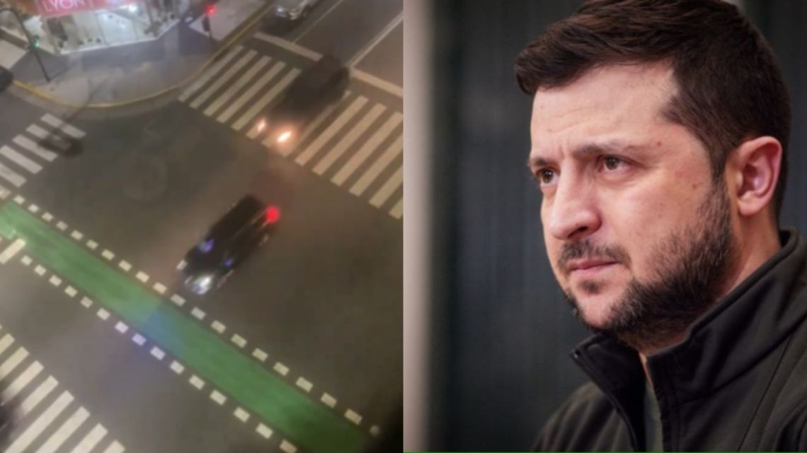 Asunción de Javier Milei: las primeras imágenes de Zelenski en Buenos ...