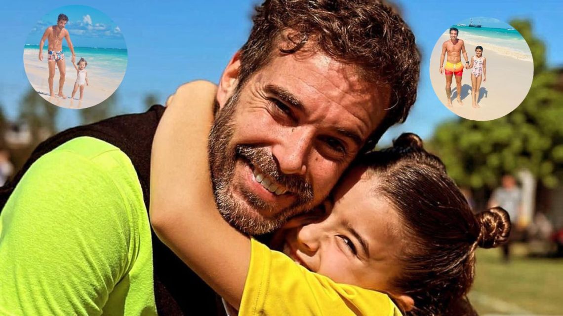 Nicolás Cabré compartió un antes y después con Rufina Cabré, la hija ...