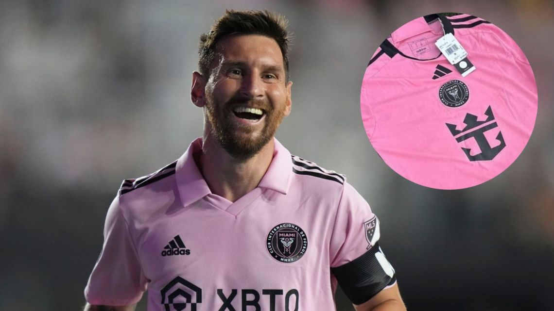 Filtraron la nueva camiseta con el escudo en el medio que usará Lionel Messi en el Inter Miami ...