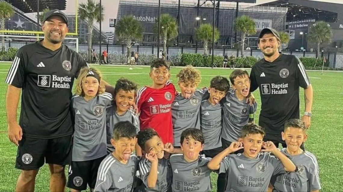 El golazo de chilena de Mateo Messi en las infantiles del Inter Miami | 442