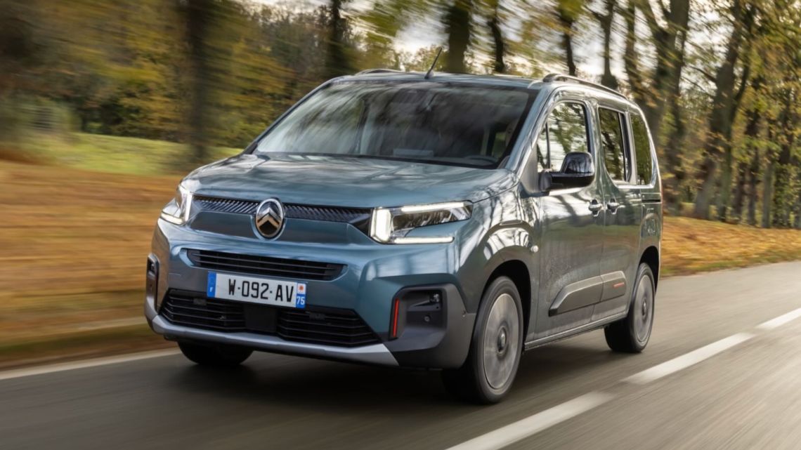 El Citroën Berlingo adoptó el frente del C3 | Parabrisas