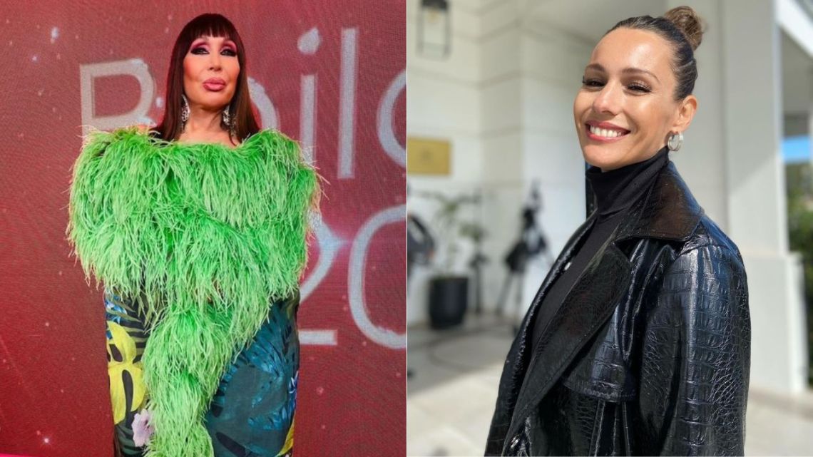 Fuerte cruce entre Moria y Pampita en el Bailando 2023: "Quién te crees que sos" | Caras