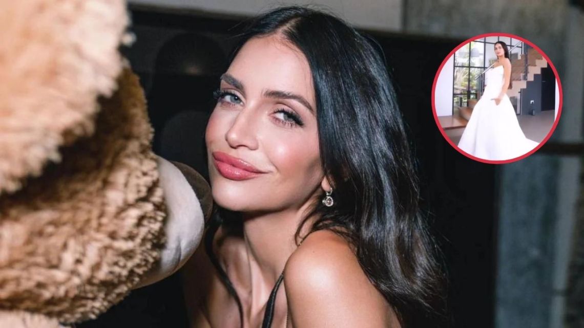 Tras Los Rumores De Embarazo Zaira Nara Fue Vista Probándose Vestidos