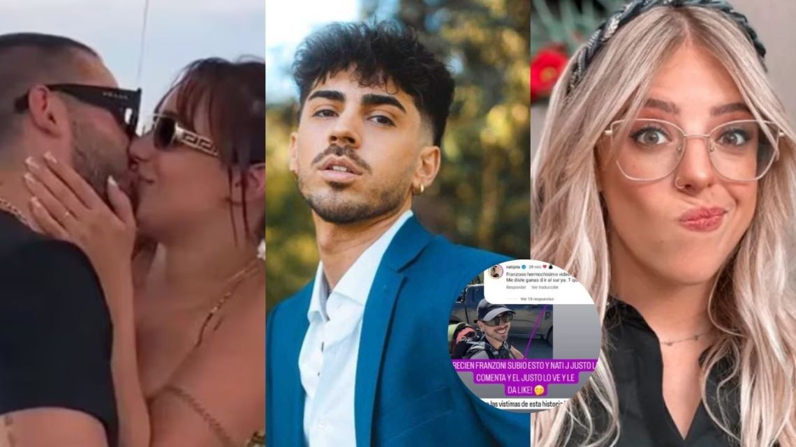 Nati Jota le comentó a Agustín Franzoni: "Te quieroo" | Caras