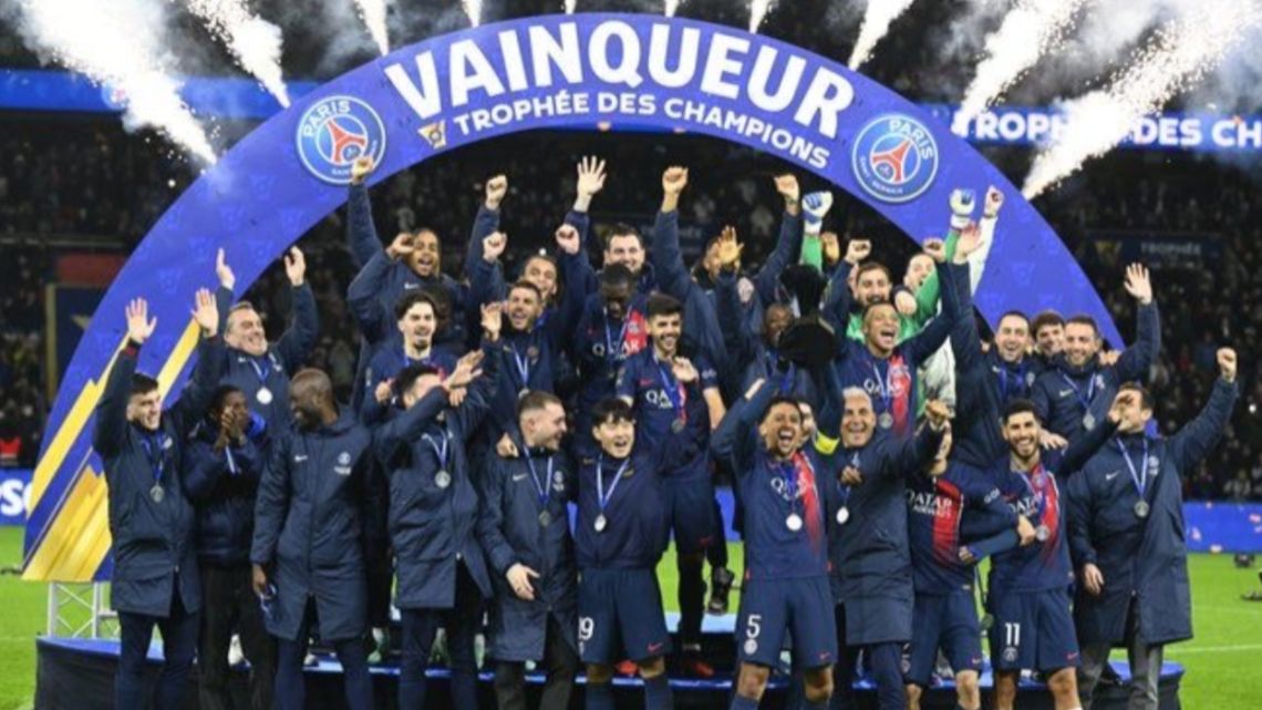 PSG se consagró campeón de la Supercopa de Francia: el primer título ...