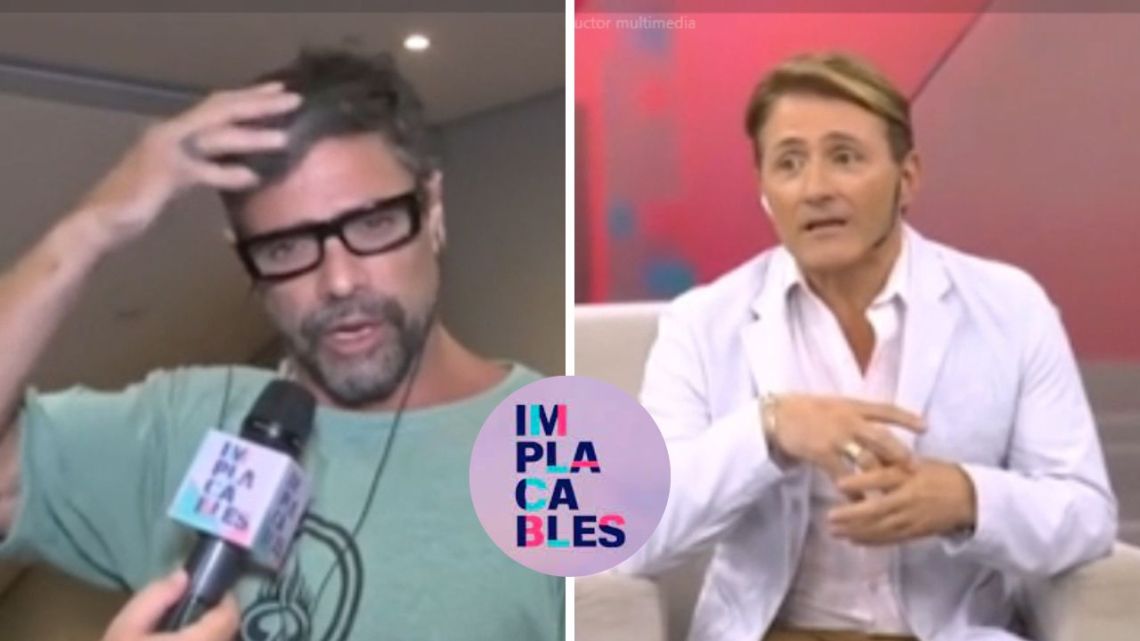 El divertido cruce entre Daniel Gómez Rinaldi y Luciano Castro en pleno ...