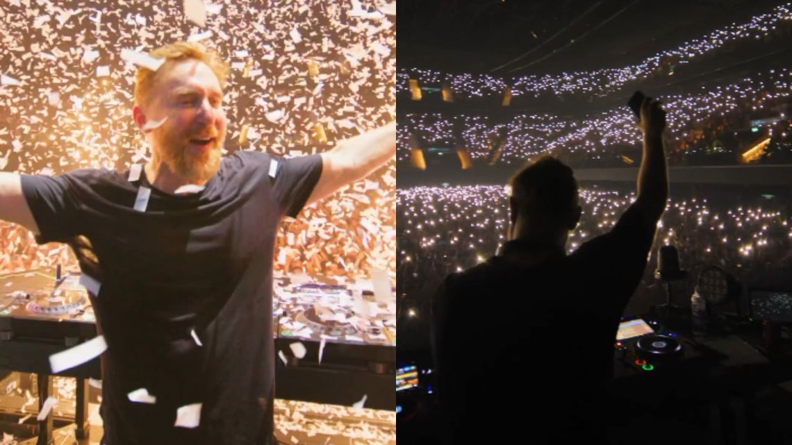 David Guetta presentó su nuevo show "Monolith" en el Movistar Arena y ...
