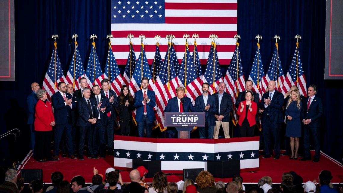 Donald Trump avanza hacia la revancha con Joe Biden tras la victoria en ...