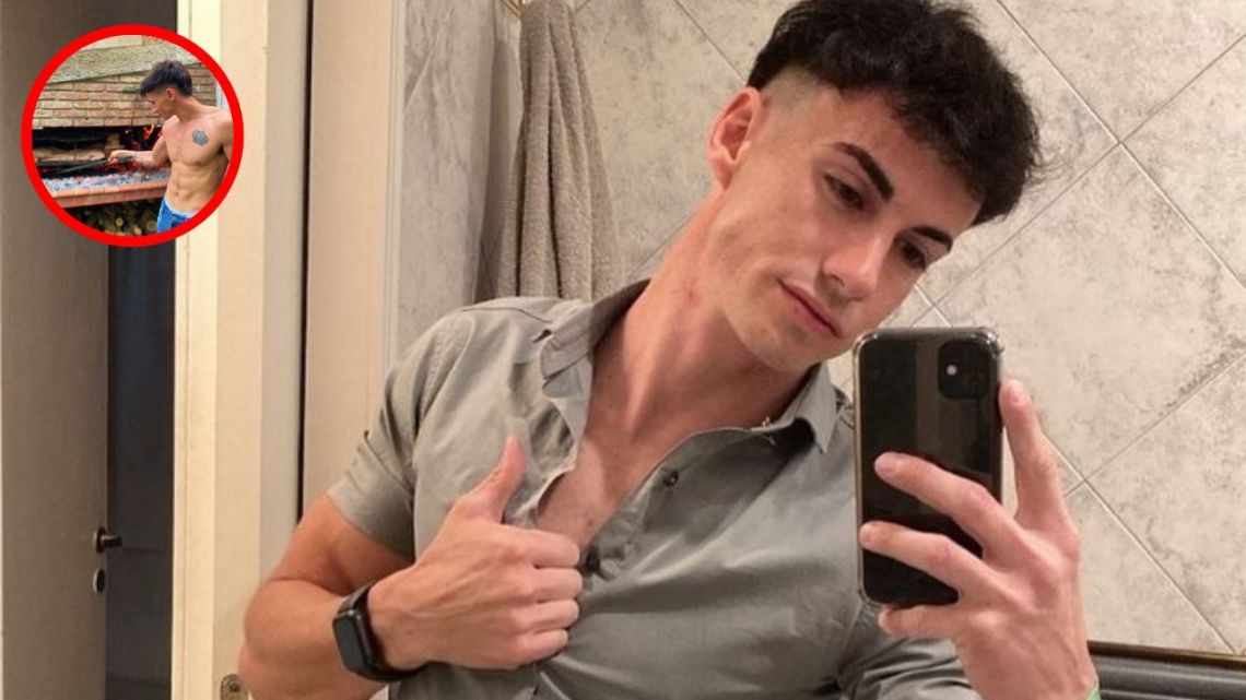 Así es la casa de Alan Simone de Gran Hermano: patio con pileta y ...