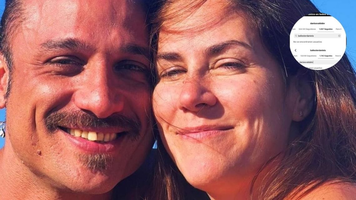 Daniel Osvaldo dejó de seguir a Daniela Ballester en las redes | Caras