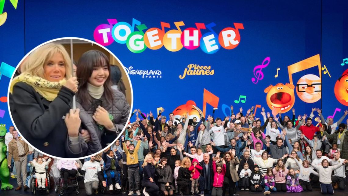Lisa, de BLACKPINK, y Brigitte Macron acudieron a un acto benéfico ...