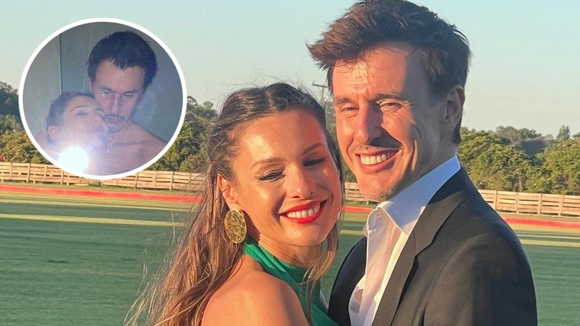 La foto hot de Pampita y Roberto García Moritán que causó revuelo en la red y luego borró ...