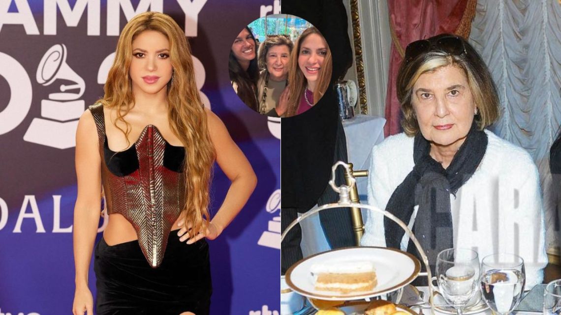 Shakira se reencontró con su ex suegra y compartió un curioso mensaje ...